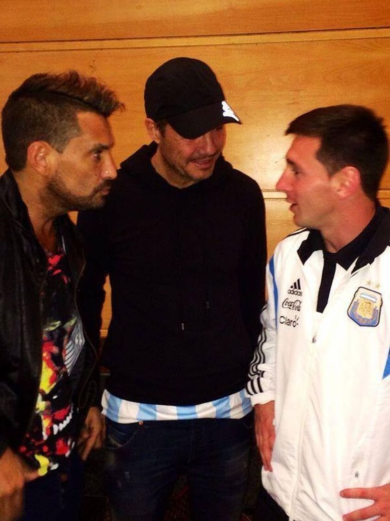 El encuentro de Marcelo Tinelli con Lionel Messi en Brasil