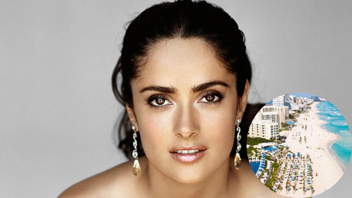 Salma Hayek no se queda atrás con la moda del verano y posó con una ...
