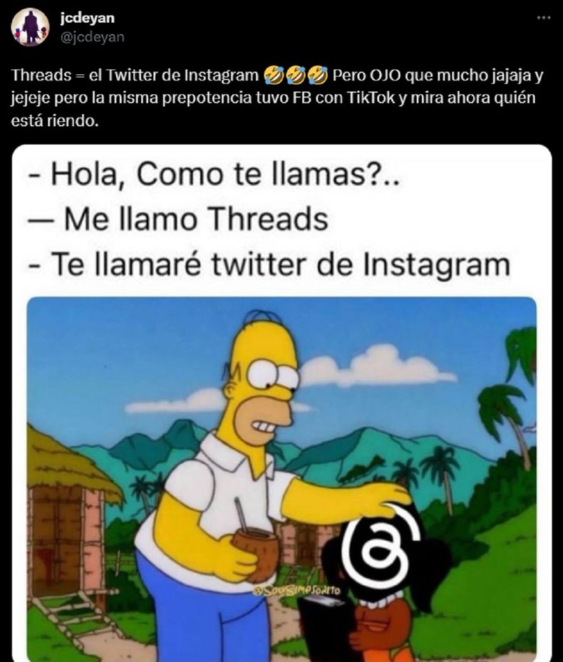 Se lanzó Threads y es tendencia Twitter de Instagram: los mejores memes