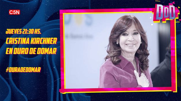 Cristina Kirchner, mano a mano con Pablo Duggan en Duro de Domar