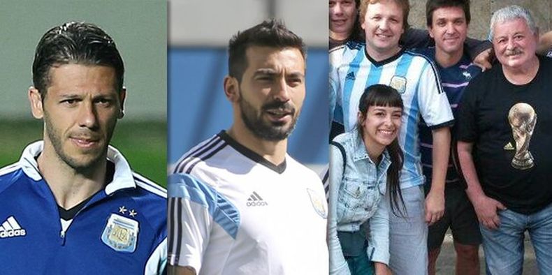 El apoyo de los jugadores de la selección argentina a Tití Fernández