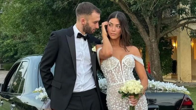 La inesperada presencia en el casamiento de Germán Pezzella: ¿se vienen momentos de tensión?