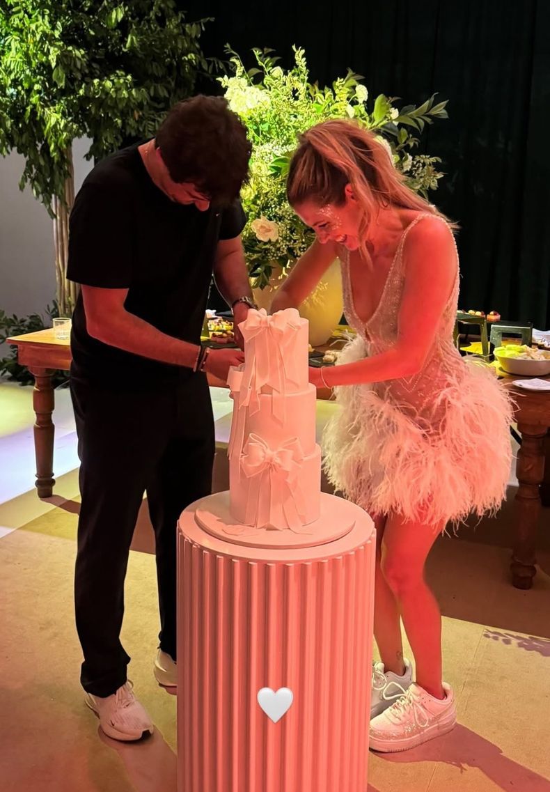 Stephanie Demner y Guido Pella se casaron en una boda soñada: qué ...