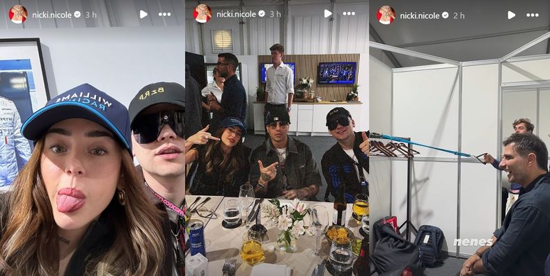 Bizarrap, Duki y Nicki Nicole apoyaron a Franco Colapinto en México ...