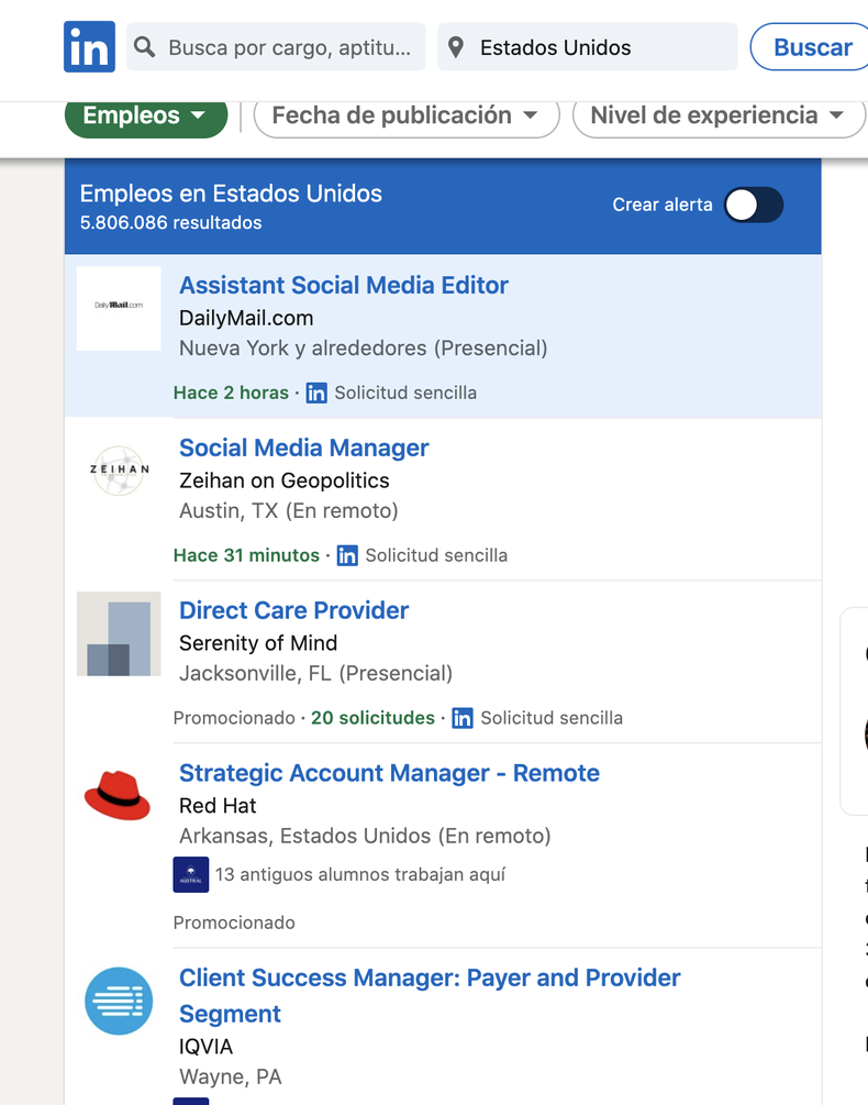 LinkedIn: cómo buscar trabajo en otros países