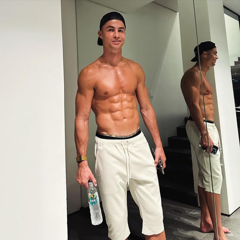 La impresionante transformación física de Cristiano Ronaldo: era otra ...
