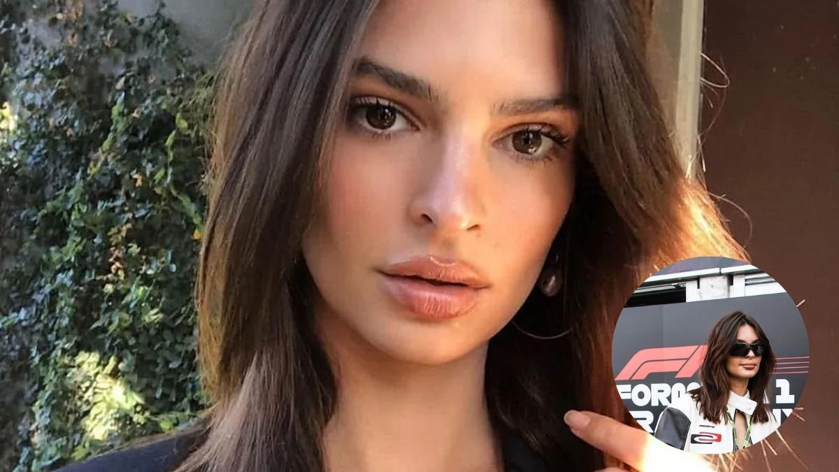Cuál es la microbikini que Emily Ratajkowski lució para ver la Formula 1 y deslumbró a todos