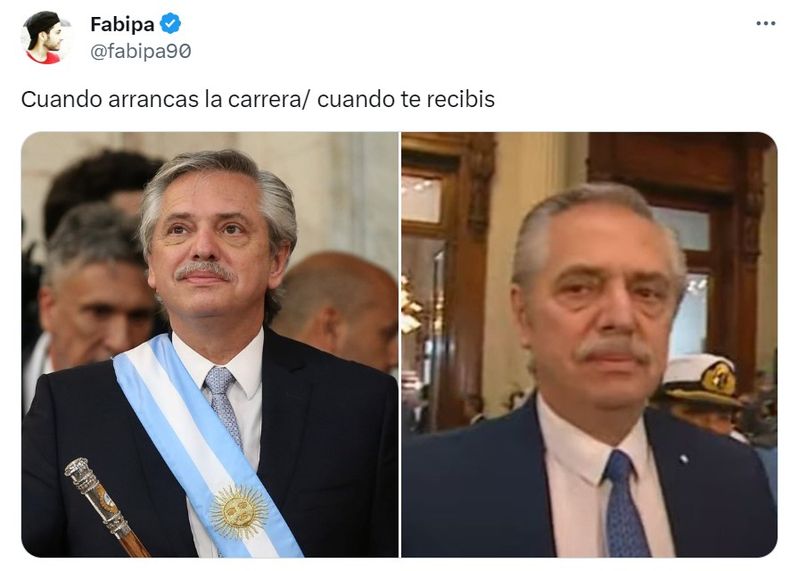Los mejores memes que dejó la asunción de Javier Milei como presidente ...