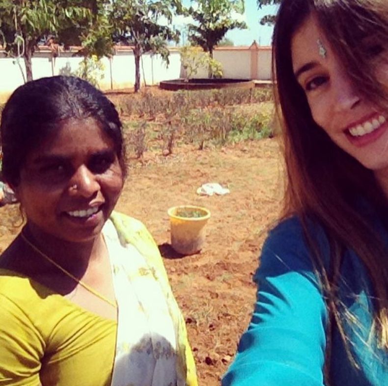 Agustina Córdova dejó a Chucho Acasuso y se internó en la India