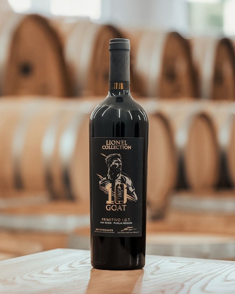 10 GOAT: cómo es la nueva marca de vinos que inauguró Messi