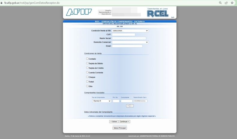 Monotributo: cómo emitir una factura de tipo C de AFIP