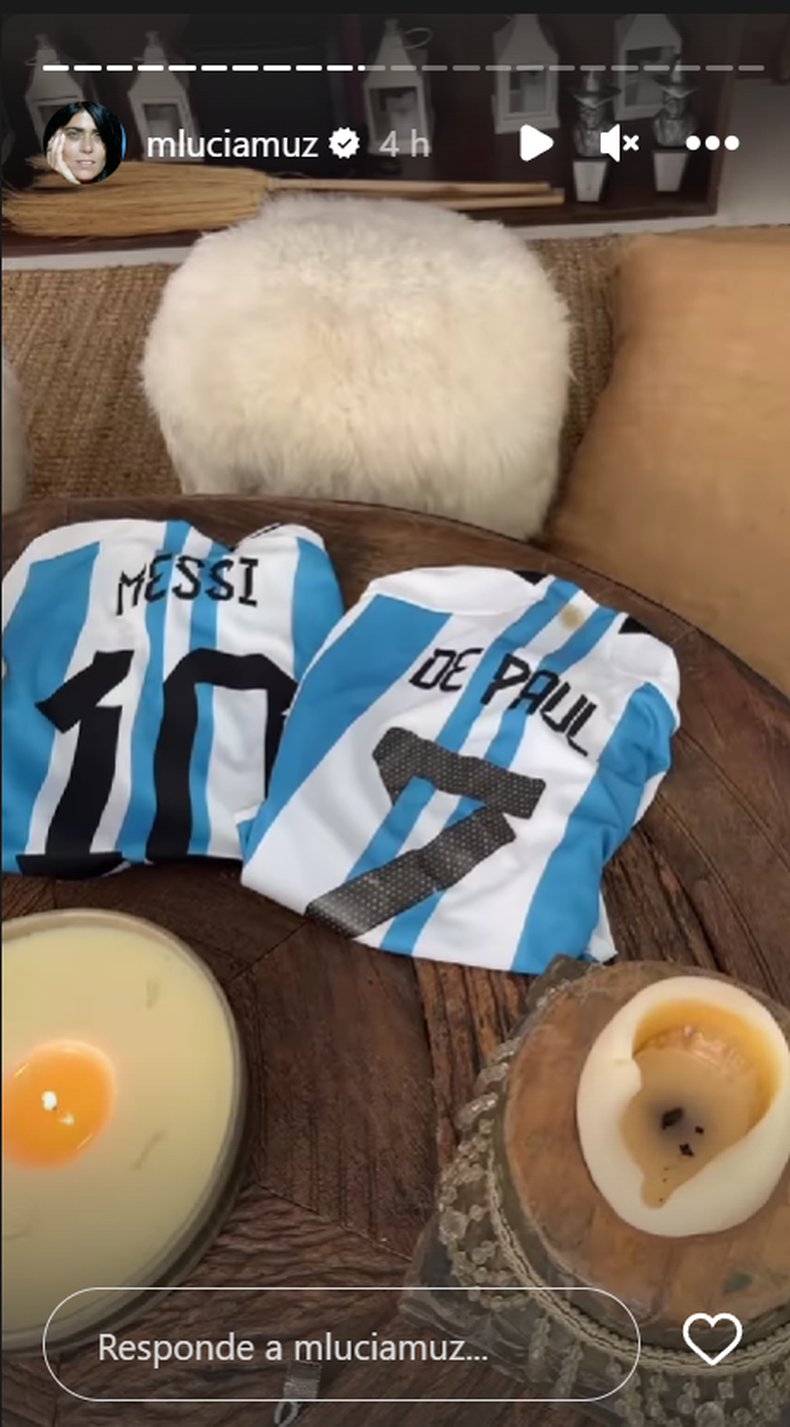 El efusivo festejo de Tini Stoessel tras el triunfo de la Selección y ...