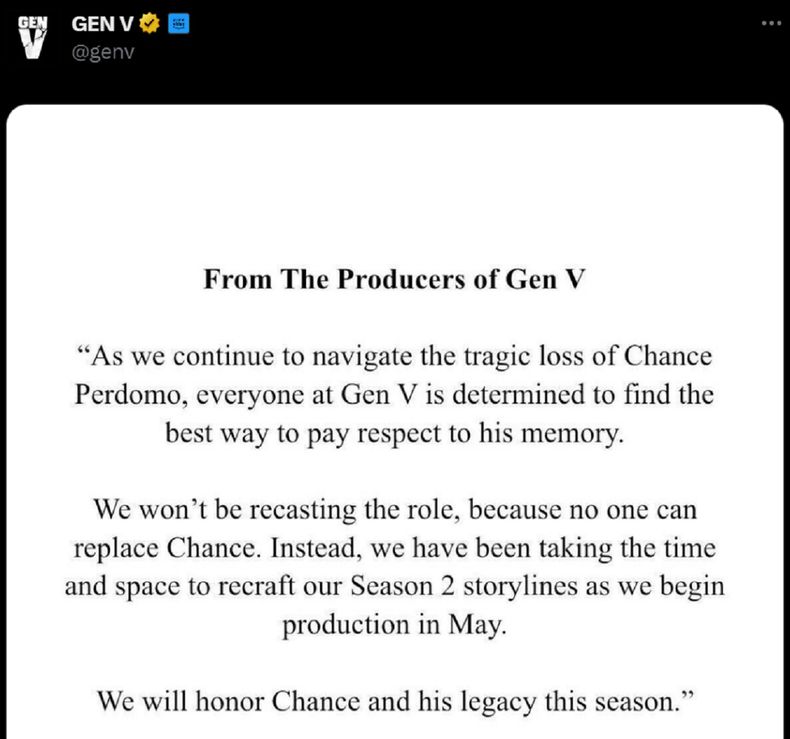 Amazon Prime Video reveló qué hará con el papel del protagonista ...