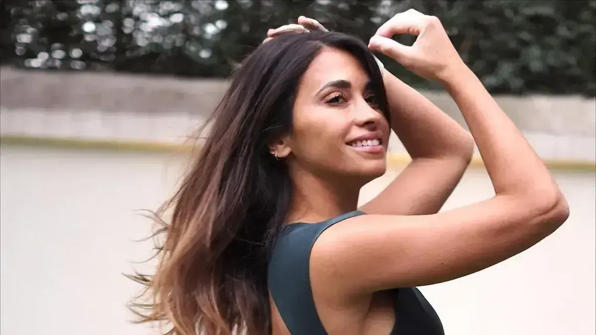 Antonela Roccuzzo compartió su outfit y su duro entrenamiento ...