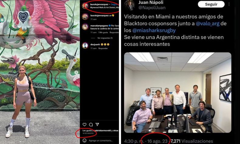 Escándalo en La Libertad Avanza: las fotos y el video que comprueban la ...