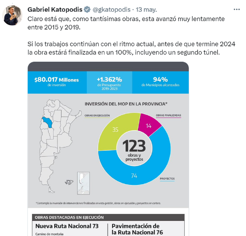 Alberto Fernández y Katopodis desmintieron otra fake news de La Nación