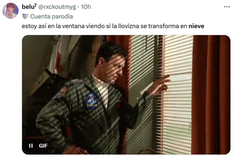 Ola polar y nieve en el AMBA: los mejores memes de la nevada en Buenos ...