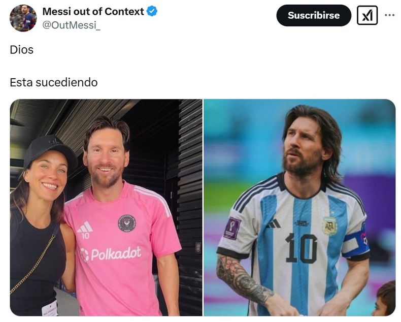 Furor por el nuevo look de Messi: los mejores memes en las redes | Contexto Tucuman