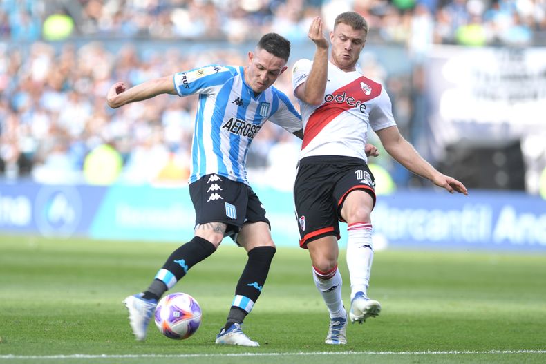 River - Racing, por la Liga Profesional 2023: hora, formaciones y TV