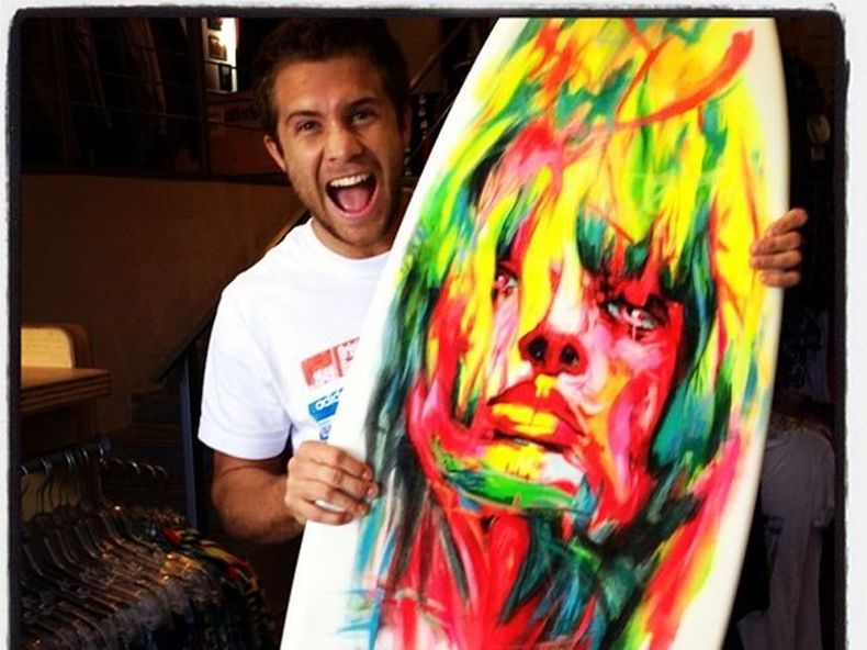 La otra pasión de Nicolás Tacho Riera: el surf