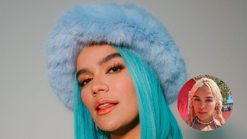 Cuál es la microbikini combinada de colores blanco y verde lima que ...