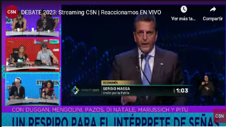 C5N Streaming: miles de usuarios siguieron la transmisión en la ...
