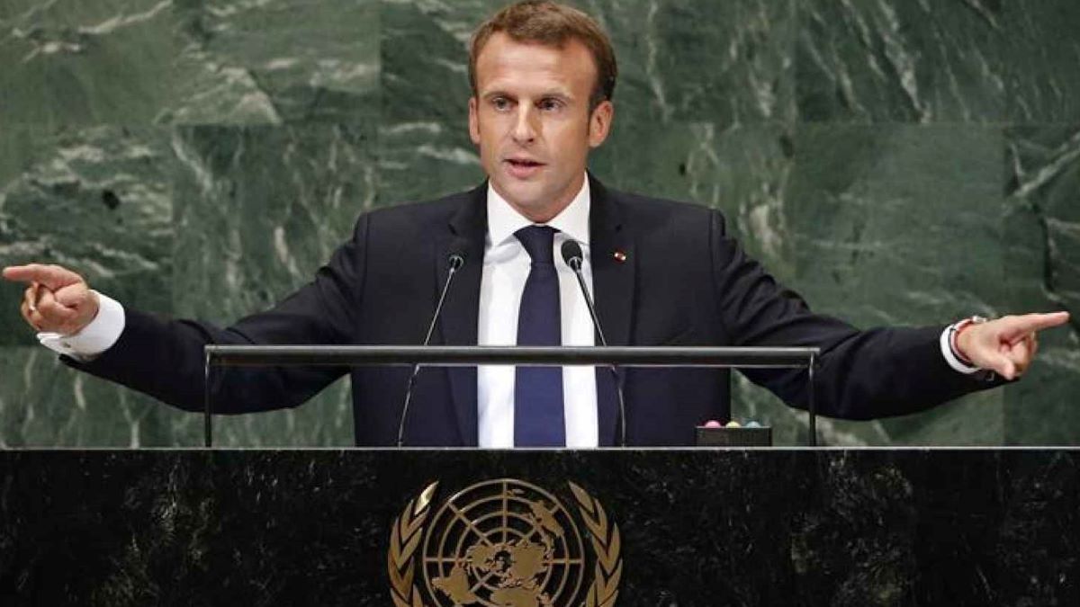 Macron ante la ONU: calificó la invasión rusa sobre Ucrania como el ...