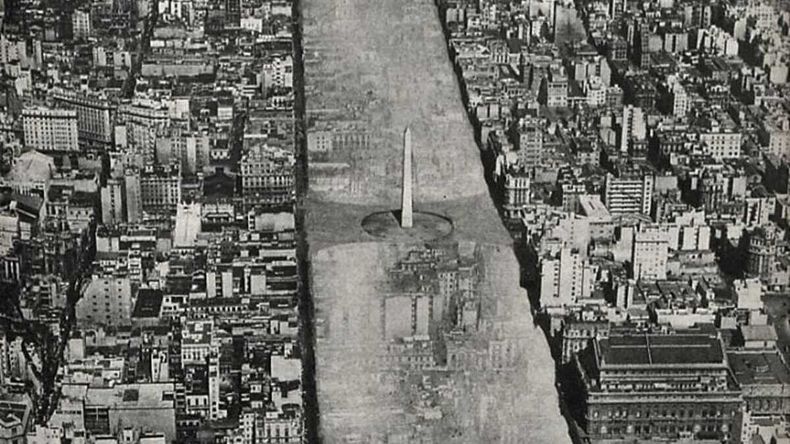 El Obelisco cumple 86 años: cómo era cuando se inauguró