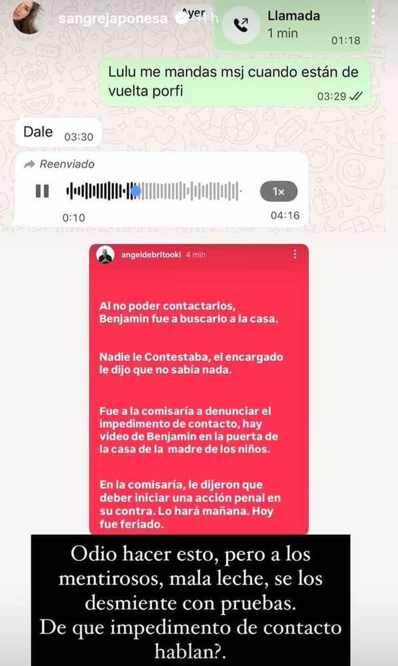 Mala leche y mentirosa serial: el fuerte cruce entre Ángel de Brito y ...