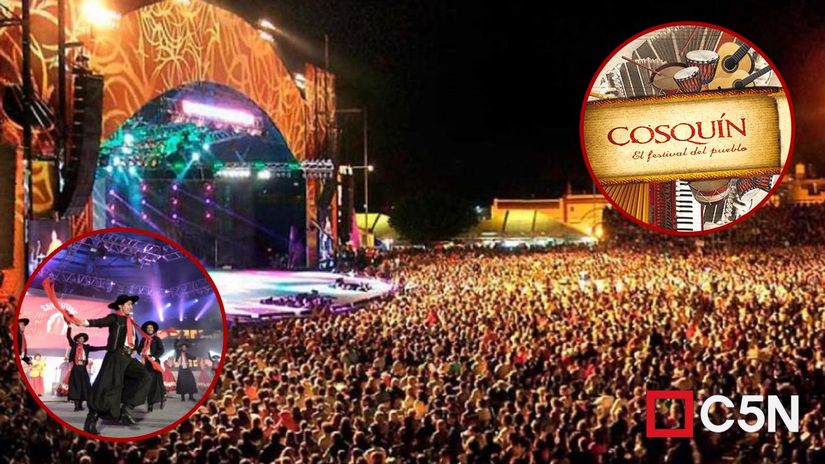 Cómo comienza el tradicional Festival de Cosquín durante enero