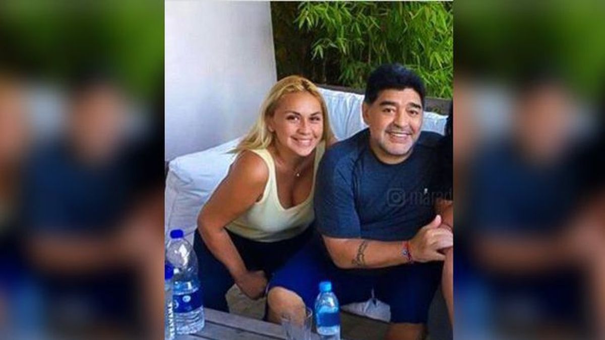 Otra vez juntos: la foto de Diego Maradona y Verónica Ojeda en México