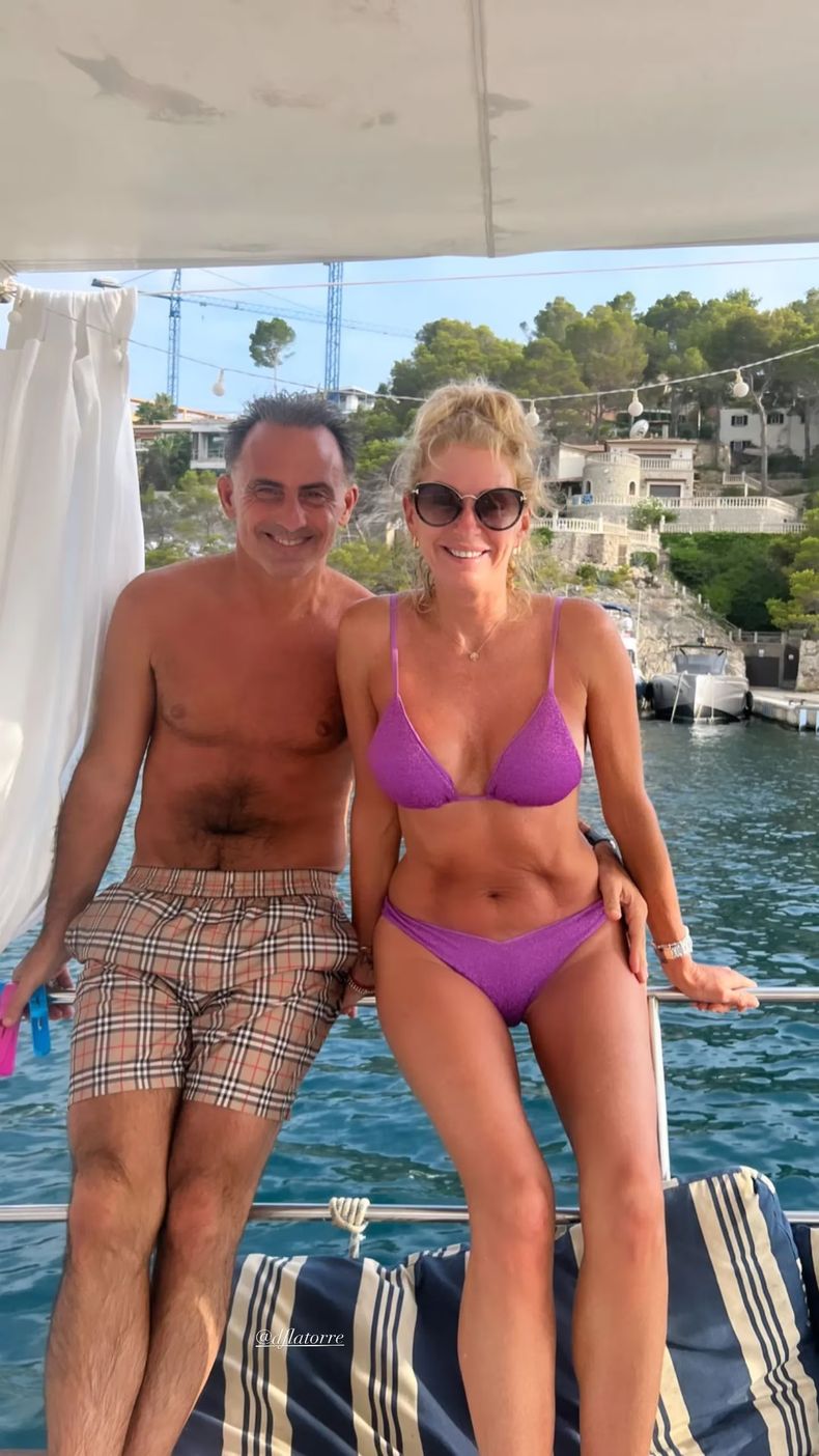 Sigue la moda lila: Yanina Latorre lució una microbikini que es tendencia para las vacaciones de ...