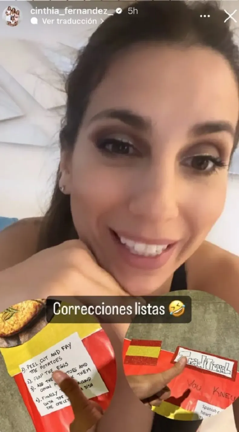 Cinthia Fernández explotó contra las maestras de sus hijas