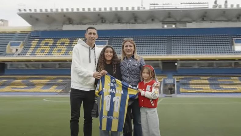 Emotiva presentación de Di María: Lo que le falta a mi carrera es ser ...