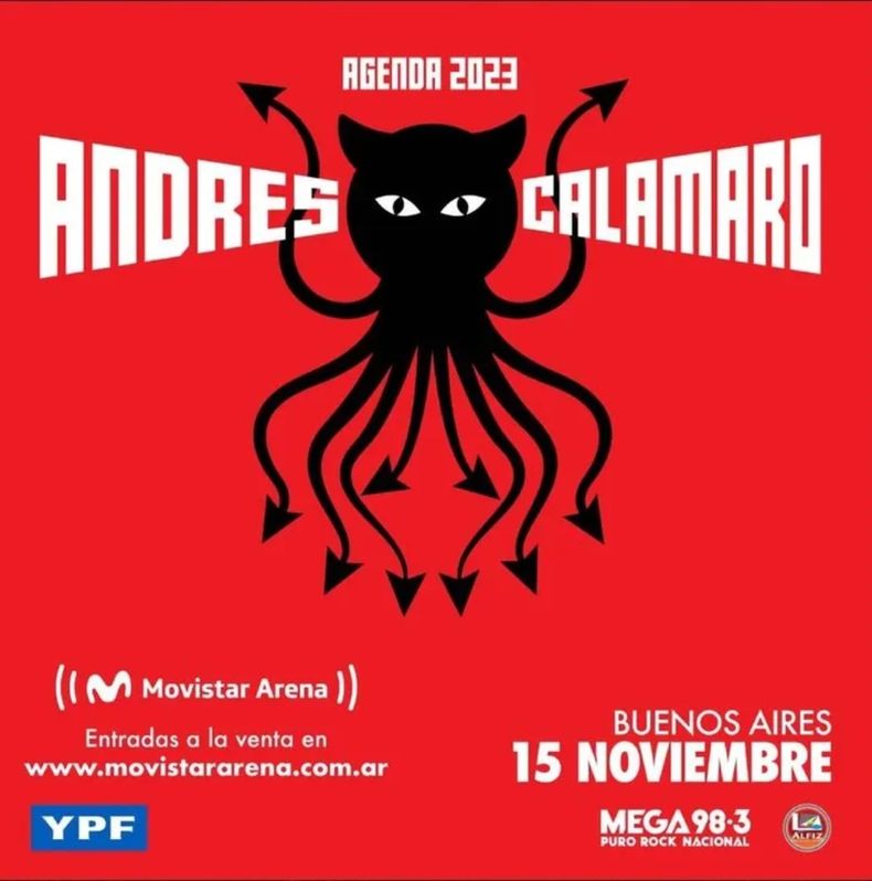 Andrés Calamaro anunció nuevo show en Buenos Aires: cuándo y dónde ...