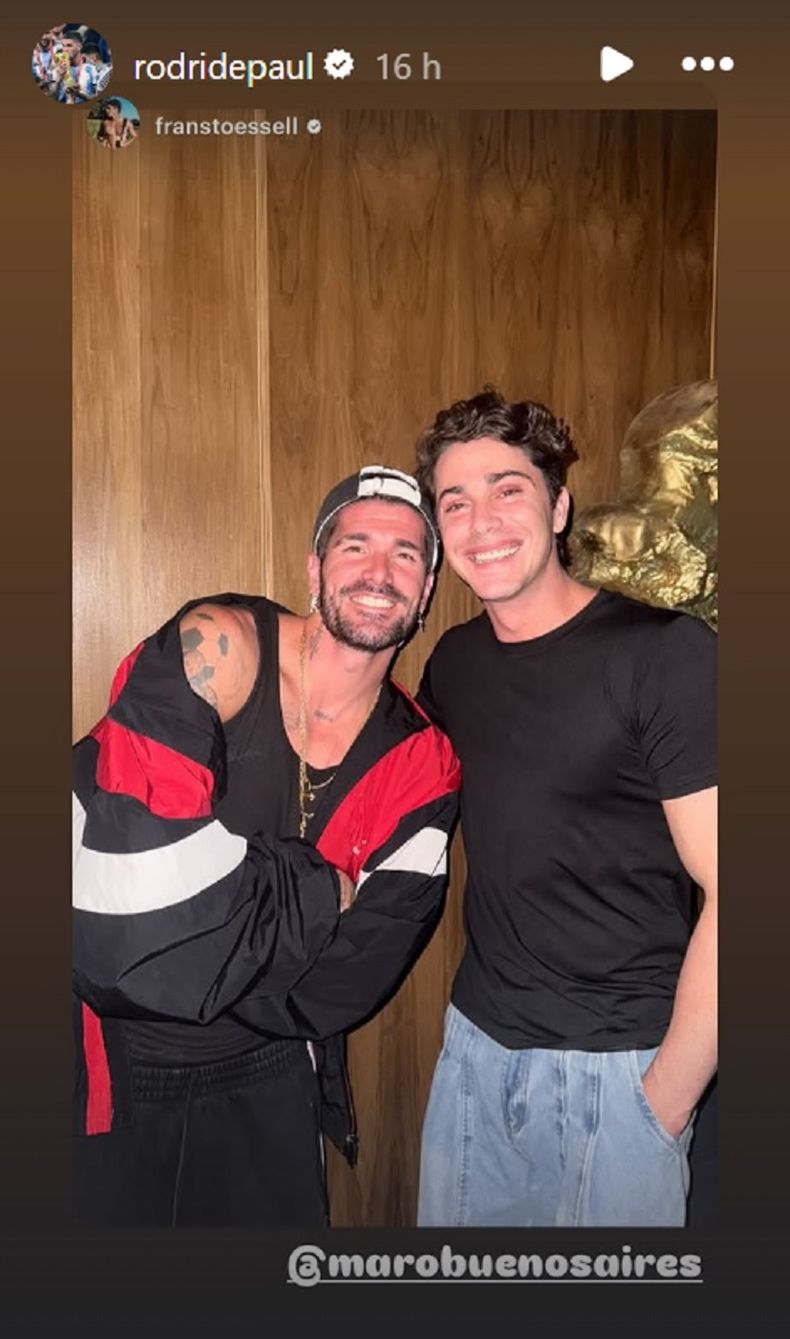 Rodrigo De Paul, al borde de confirmar su romance con Tini Stoessel