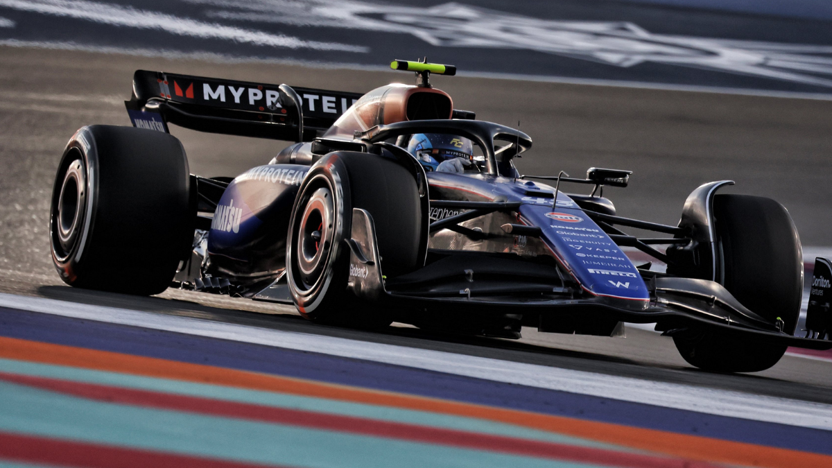 Franco Colapinto largará 19° en la carrera principal del Gran Premio de Qatar de Fórmula 1