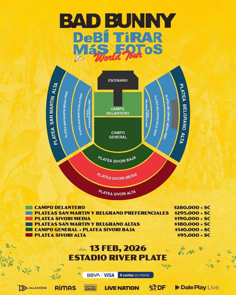 Entradas para ver a Bud Bunny - Somos Jujuy