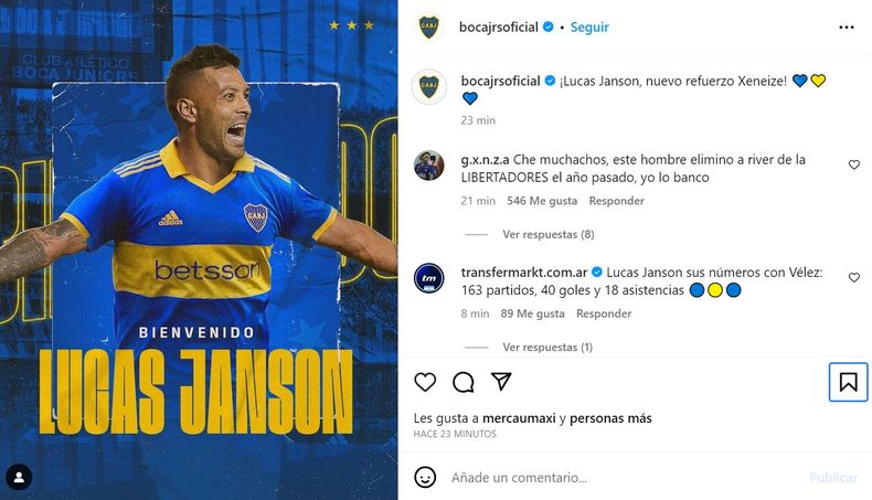 Ya es oficial: Boca confirmó la llegada de un nuevo refuerzo