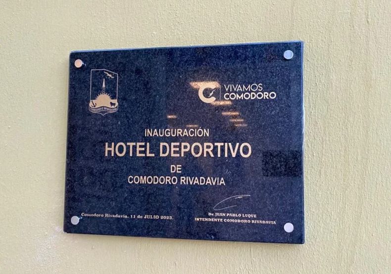 Inauguraron un Hotel Deportivo en Comodoro Rivadavia: cómo es por dentro