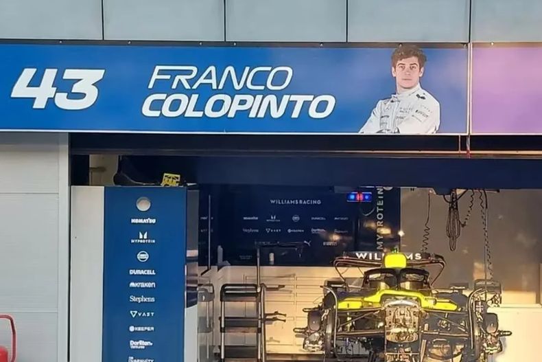 Colapinto ya está en Monza: las primeras fotos en la pista de Fórmula 1 ...
