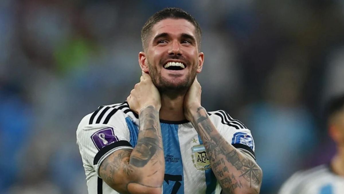 Se filtró quién es la famosa nueva novia de Rodrigo de Paul: las primeras imágenes