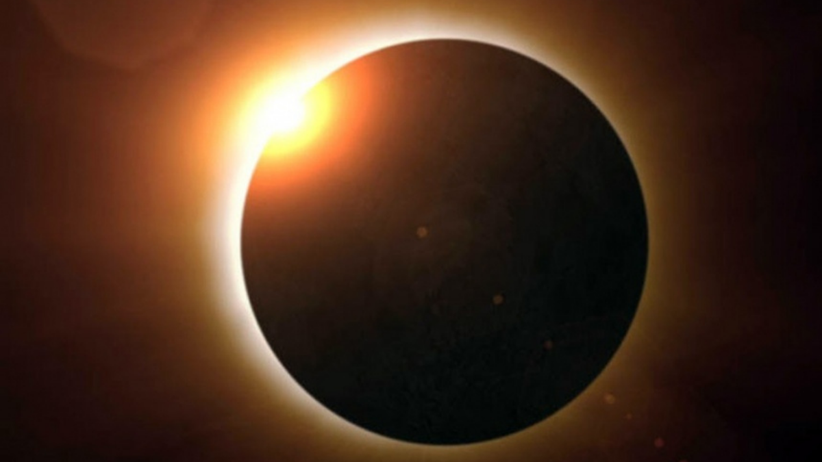 La impresionante foto del eclipse que publicó la NASA