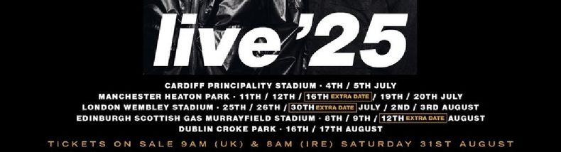 Oasis agregó nuevos shows a su gira mundial: cuándo y dónde serán