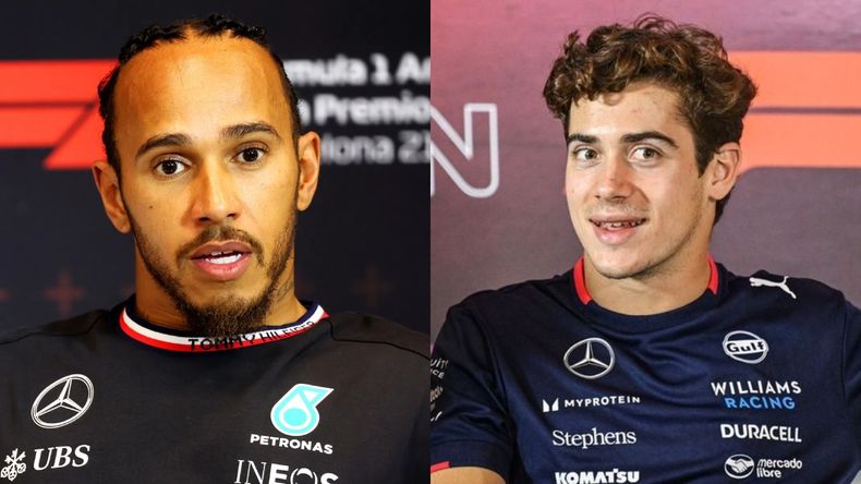 La llamativa reacción de Lewis Hamilton tras no poder pasar a Franco ...