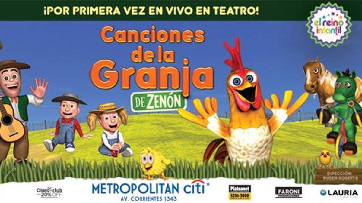 Canciones de la granja llega al Metropolitan Citi