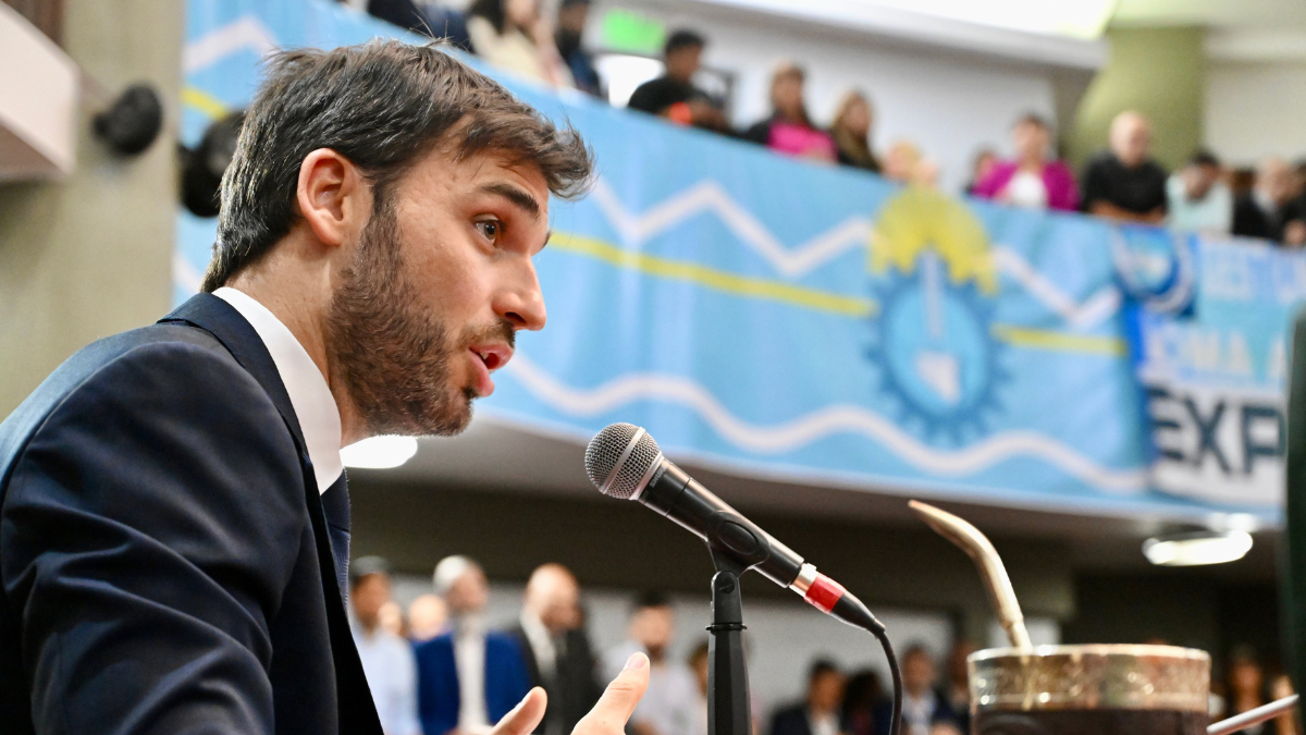 Ignacio Torres, en las sesiones ordinarias en Chubut: El Gobierno nos ...