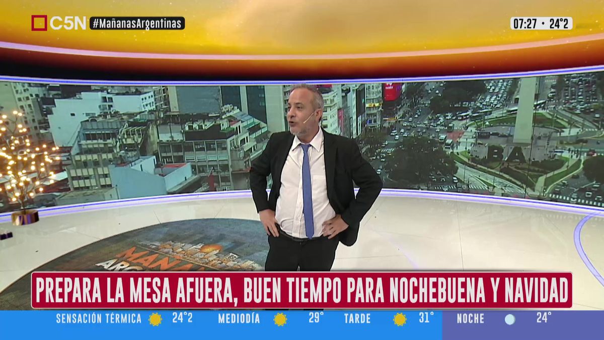 Diego Ángeli reveló en C5N lo que nadie quería escuchar de Navidad