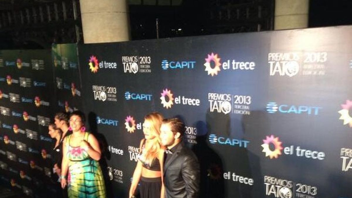 Nico Riera y Rochi Igarzábal se mostraron juntos en los Premios TATO