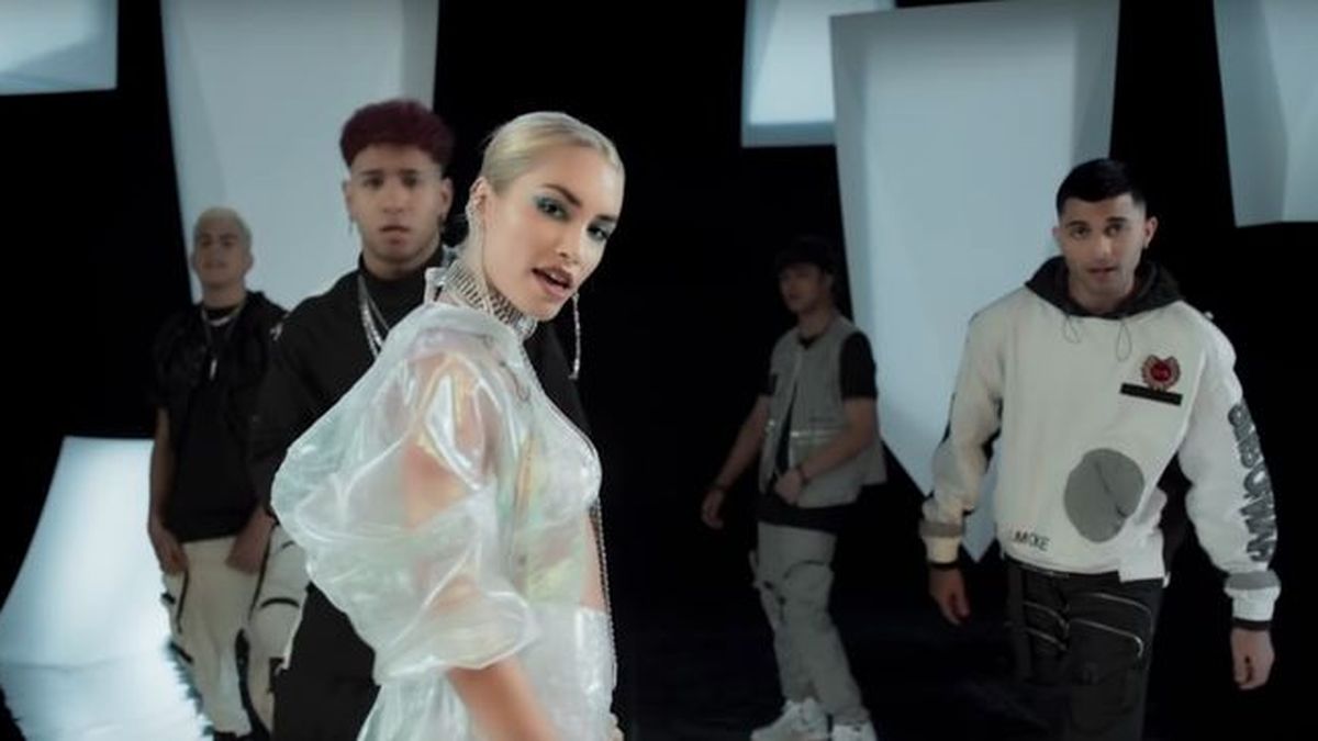 El backstage de Como así, el clip de Lali